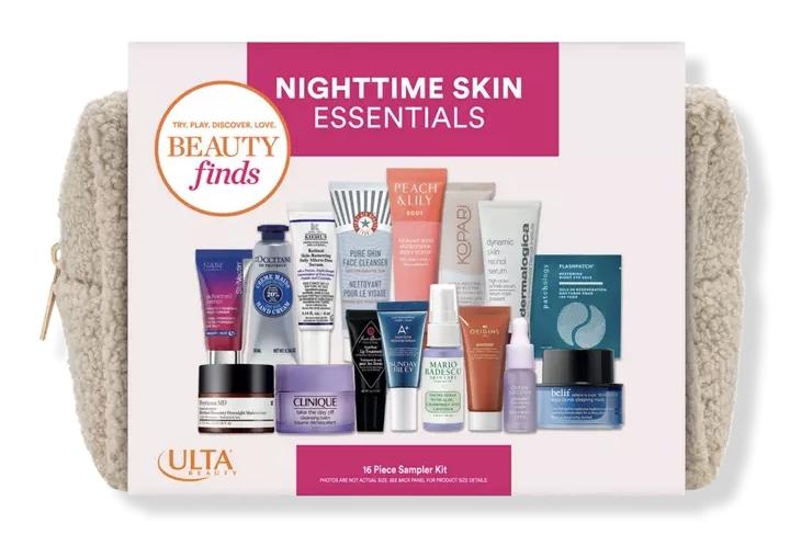 Ulta: Beauty Finds by ULTA Beauty Nighttime Skin Essentials 16 Piece ...