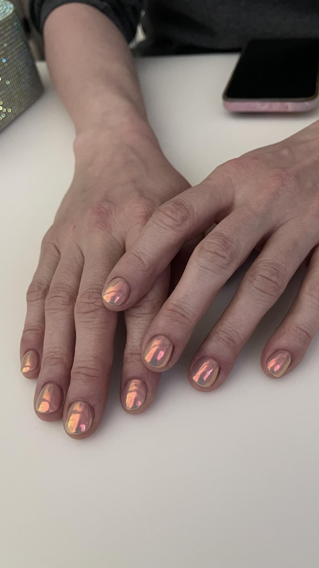 Last sets of the year! These are all structured gel manicures on my ...