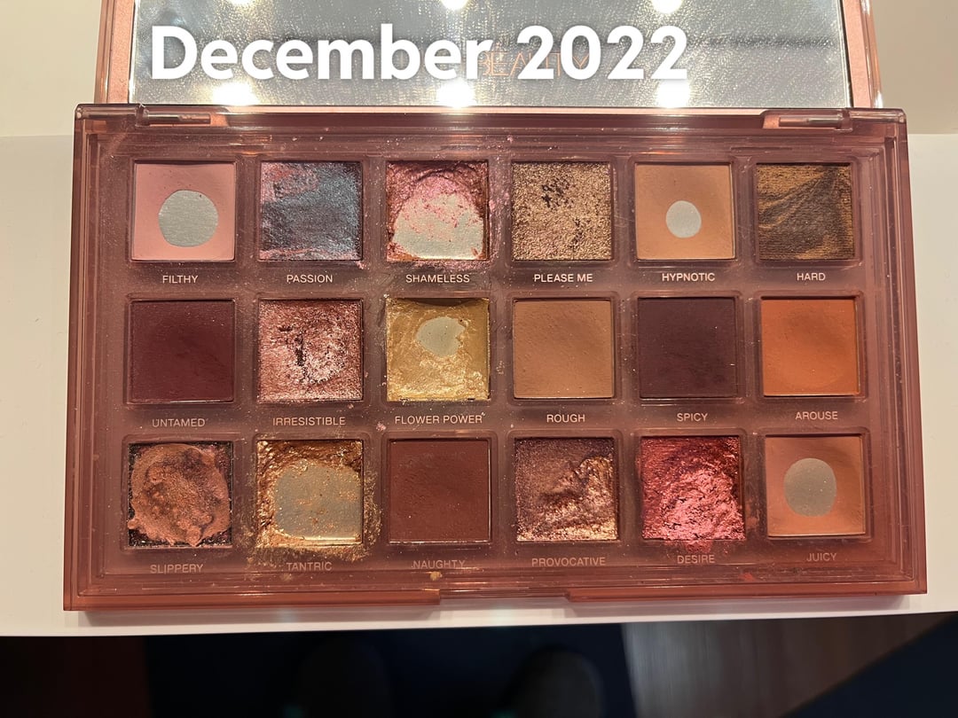 My Huda Beauty naughty pallet through the years – COSMESTIC.COM ...