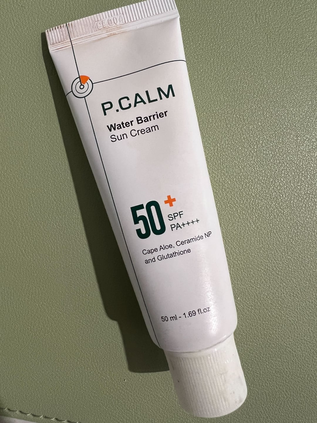 Luxurious glow on skin, P.calm Water Barrier Sunscreen SPF 50+ PA ...