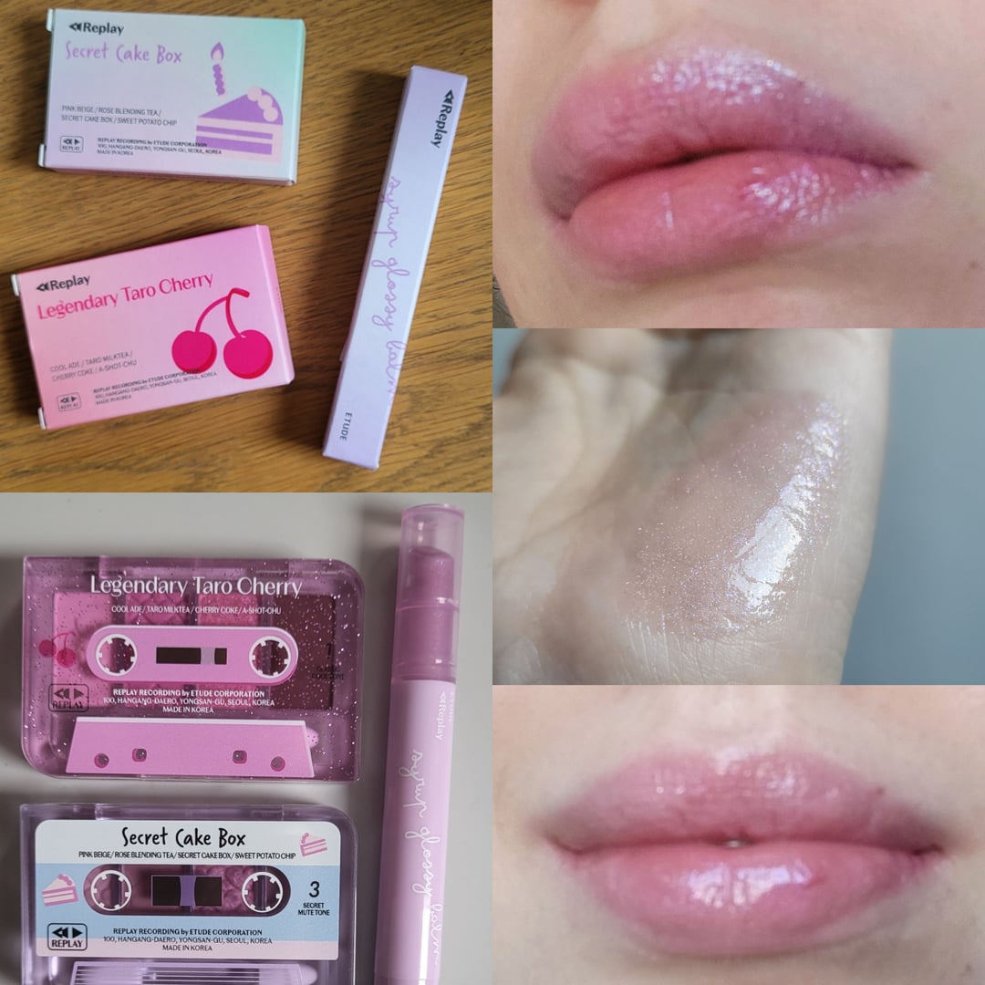 ETUDE REPLAY Syrup Glossy Balm #Lilac Shower [Swatches and Review] – COSMESTIC.COM ~ Beauty ...