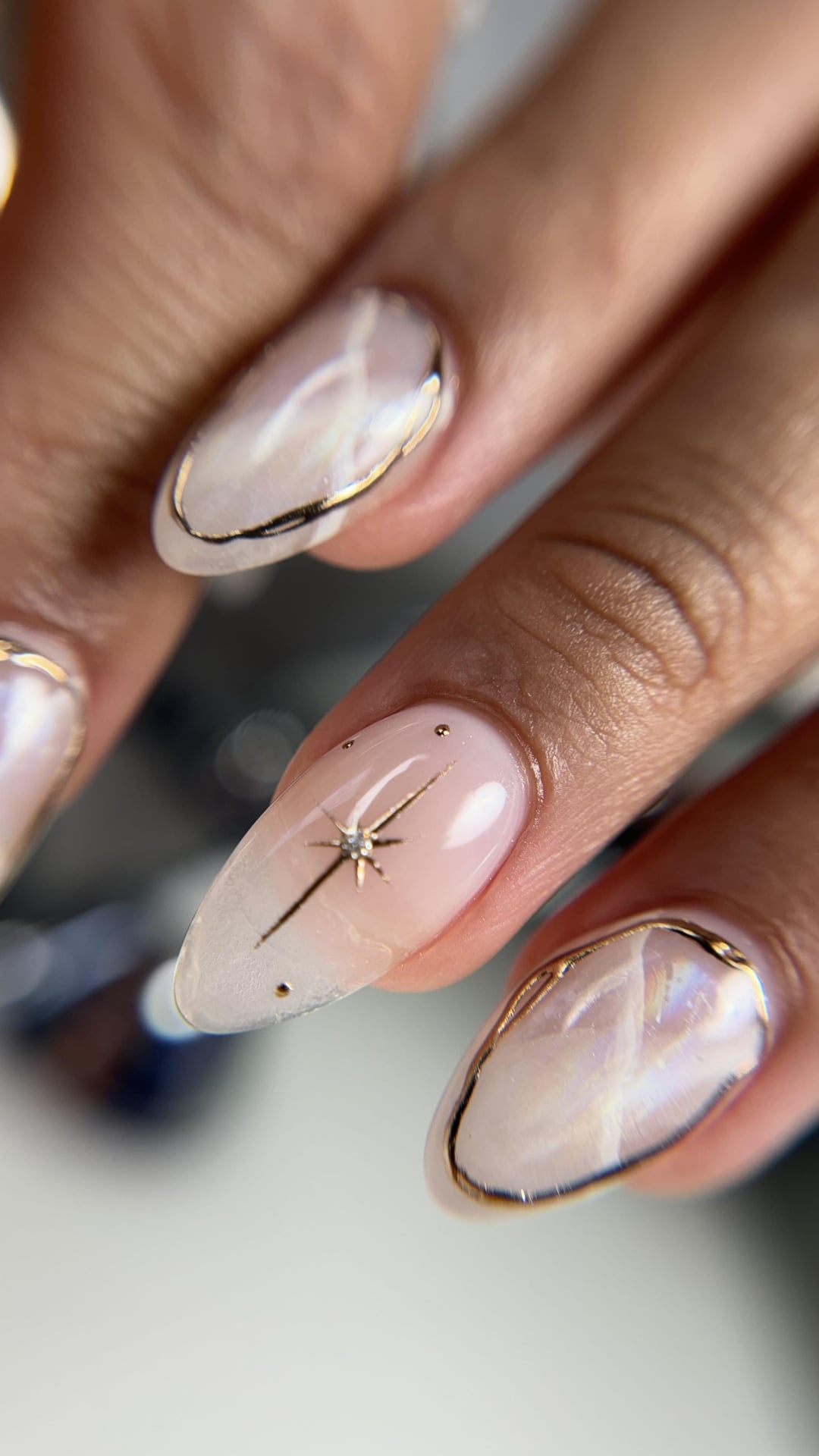 Close up shots of some nails I did last week all sets but the last are ...