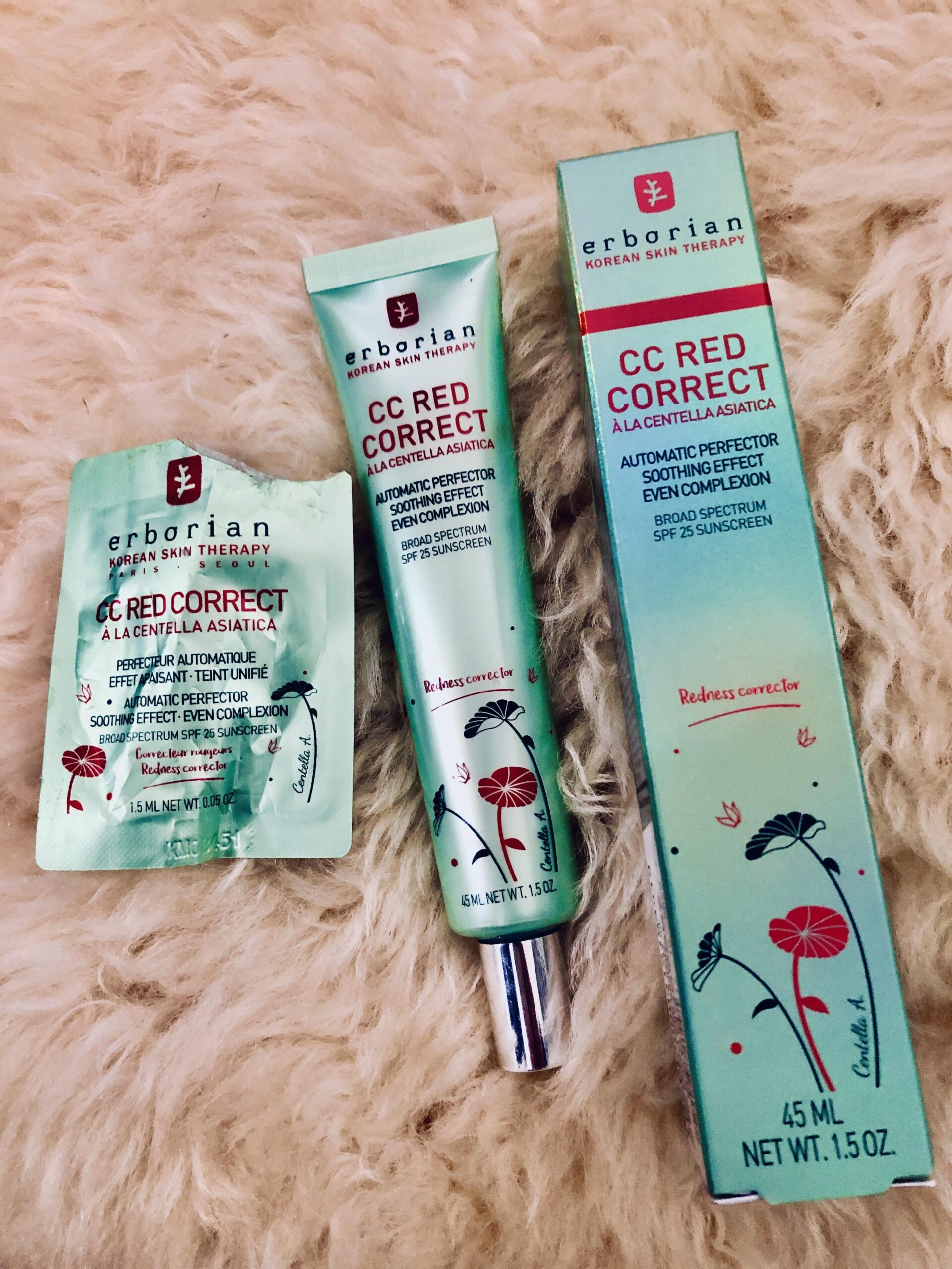 this is why i like samples – purchased full-sized Erborian’s CC Red ...