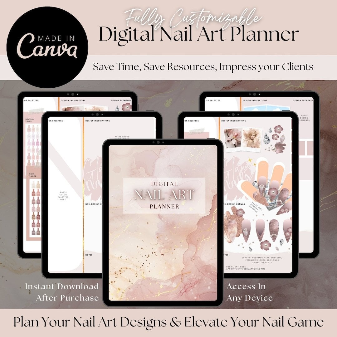 Digital Nail Art Planner – COSMESTIC.COM ~ Beauty, Makup, and Cosmetics