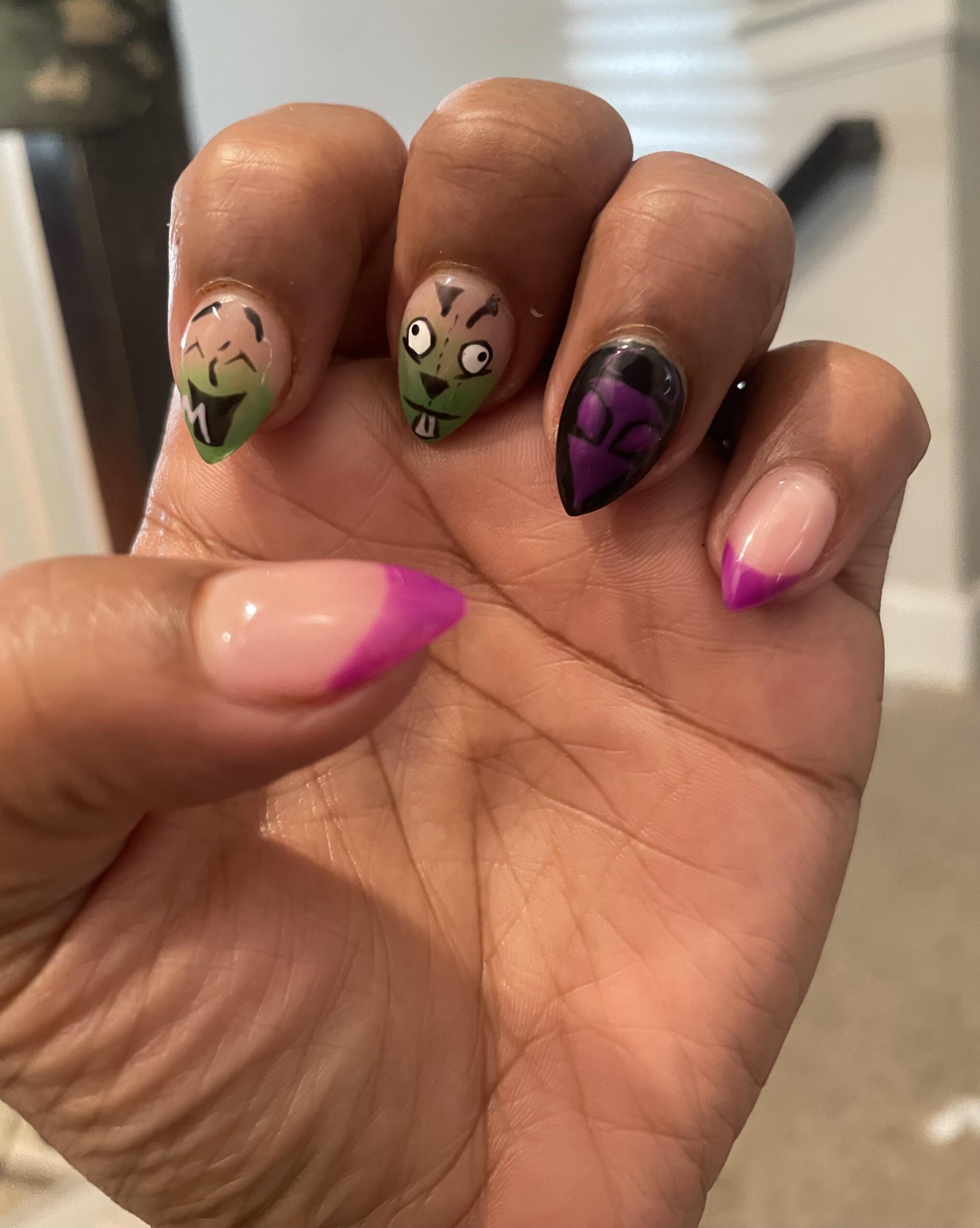 Invader Zim nails. – COSMESTIC.COM ~ Beauty, Makup, and Cosmetics