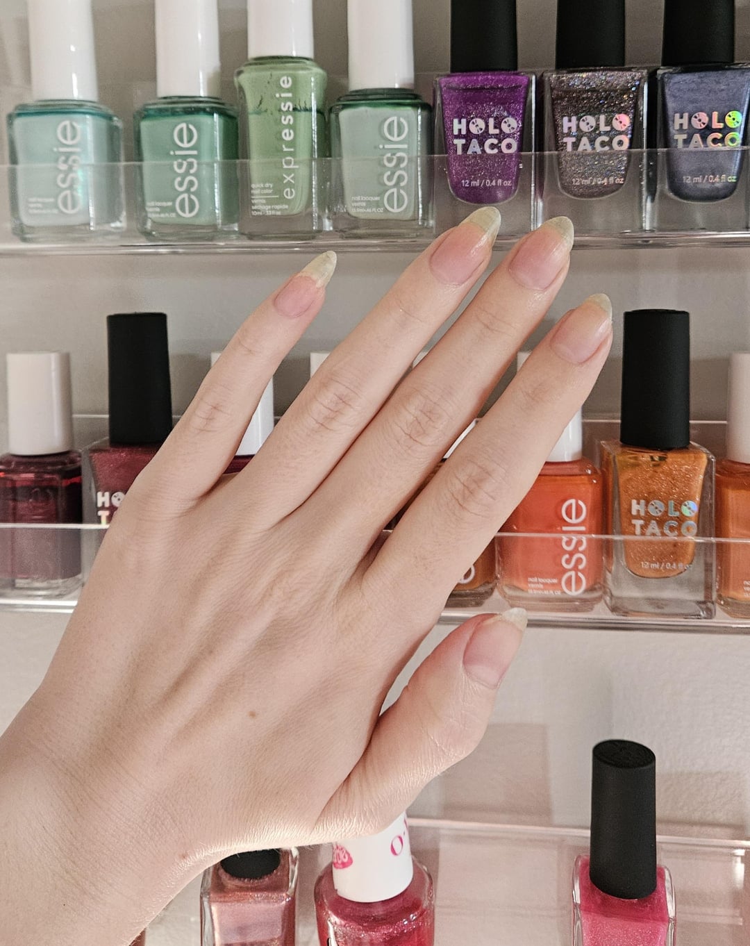 appreciation post for my bare nails, currently mourning the loss of my ...