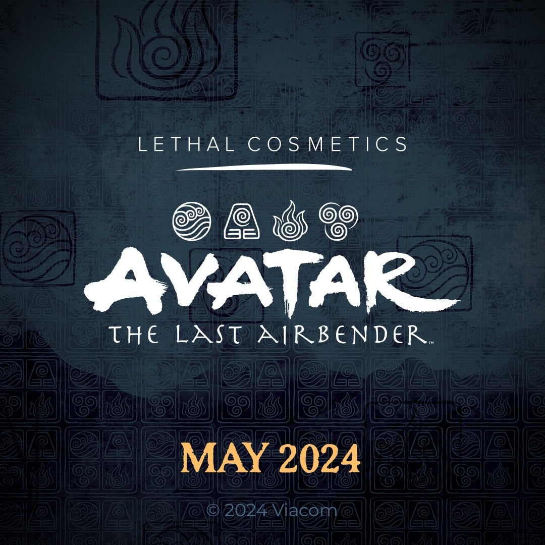 Lethal Cosmetics officially announced their Avatar: The Last Airbender ...