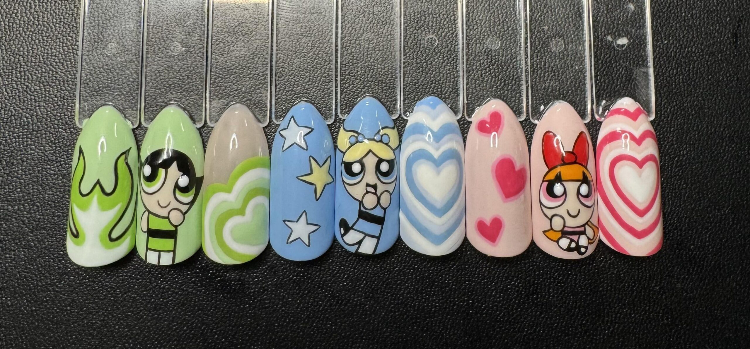 Powerpuff nails – COSMESTIC.COM ~ Beauty, Makup, and Cosmetics