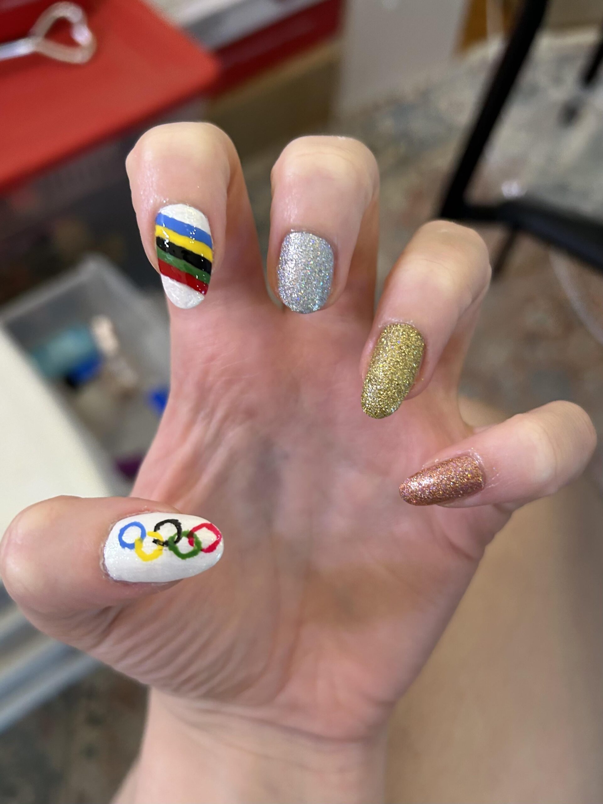 Olympics Nails! – COSMESTIC.COM ~ Beauty, Makup, and Cosmetics