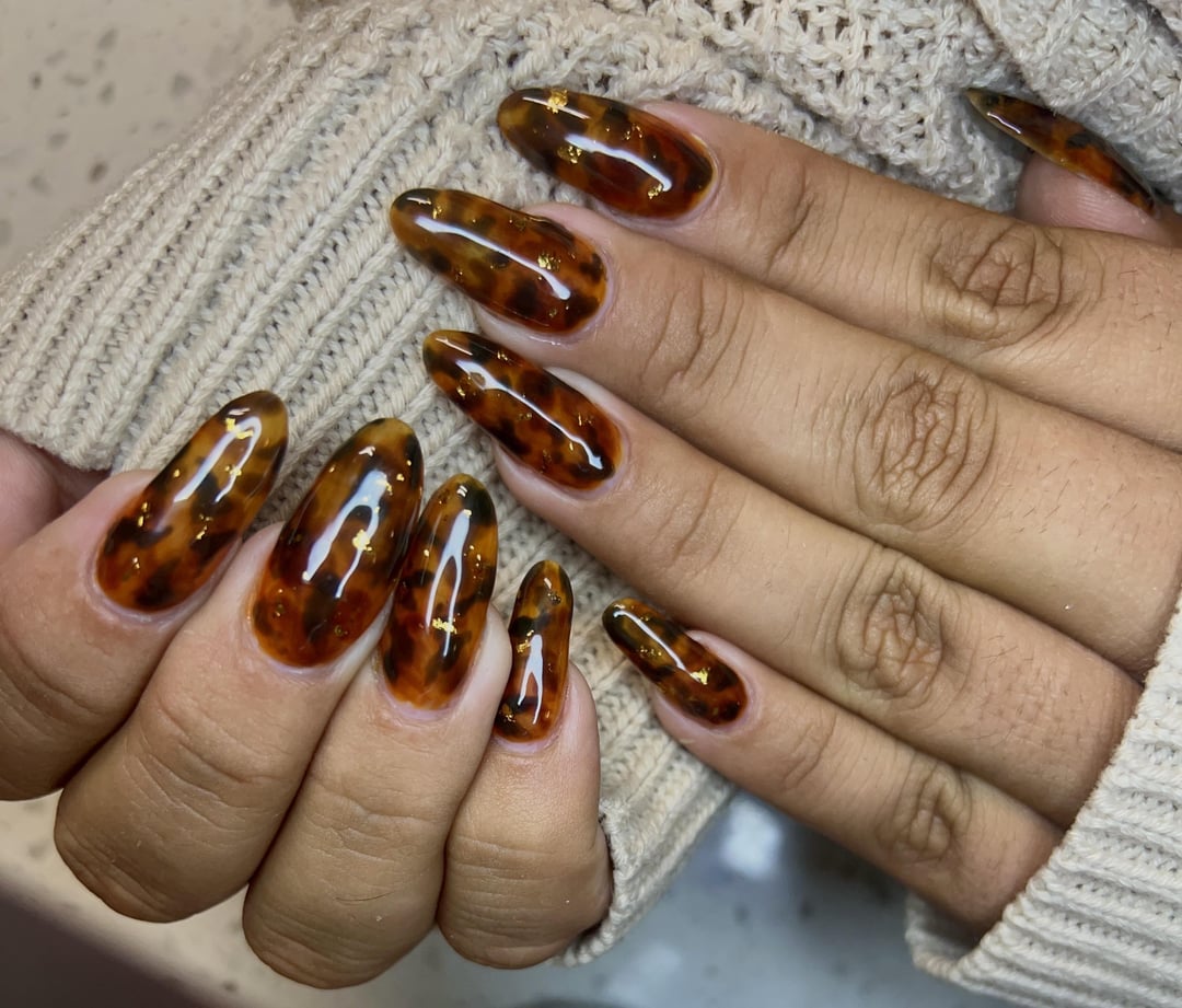 DIY: tortie on natural nails - COSMESTIC.COM ~ Beauty, Makup, and Cosmetics