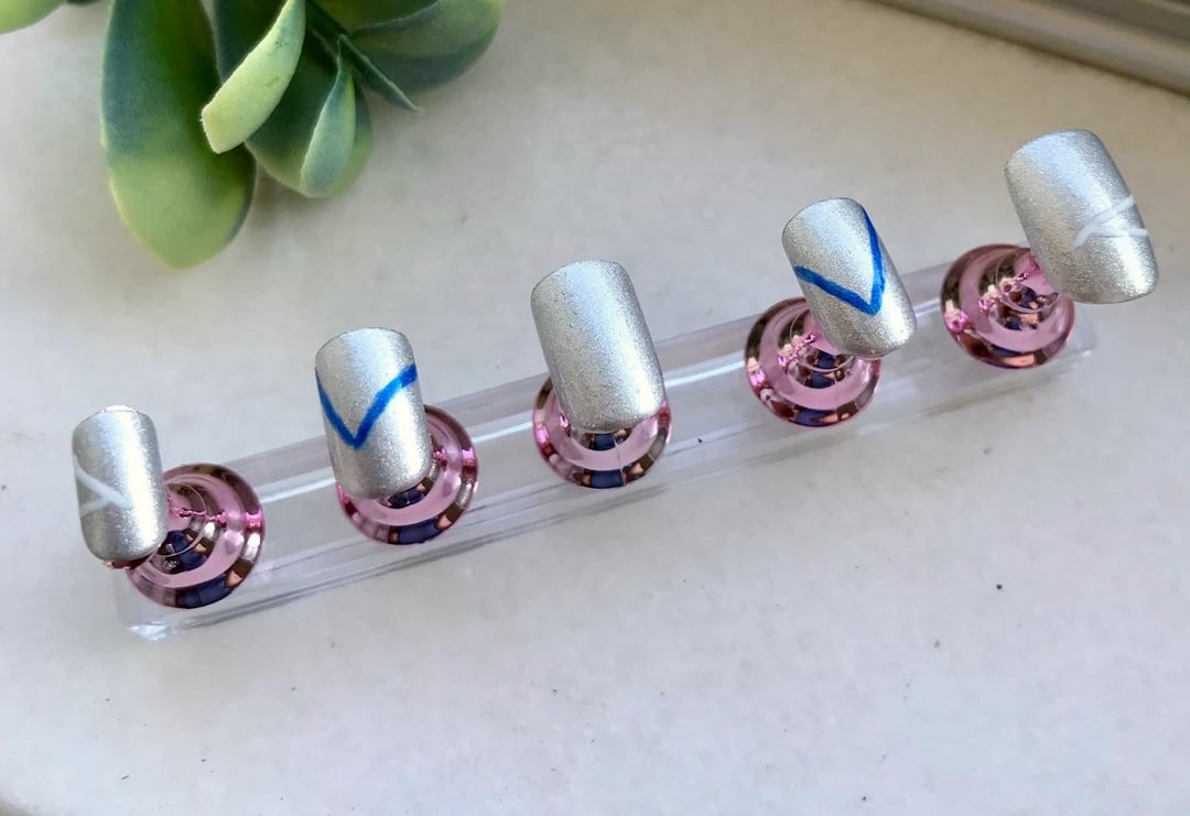 Pietro Maximoff (MCU) inspired nails – COSMESTIC.COM ~ Beauty, Makup ...