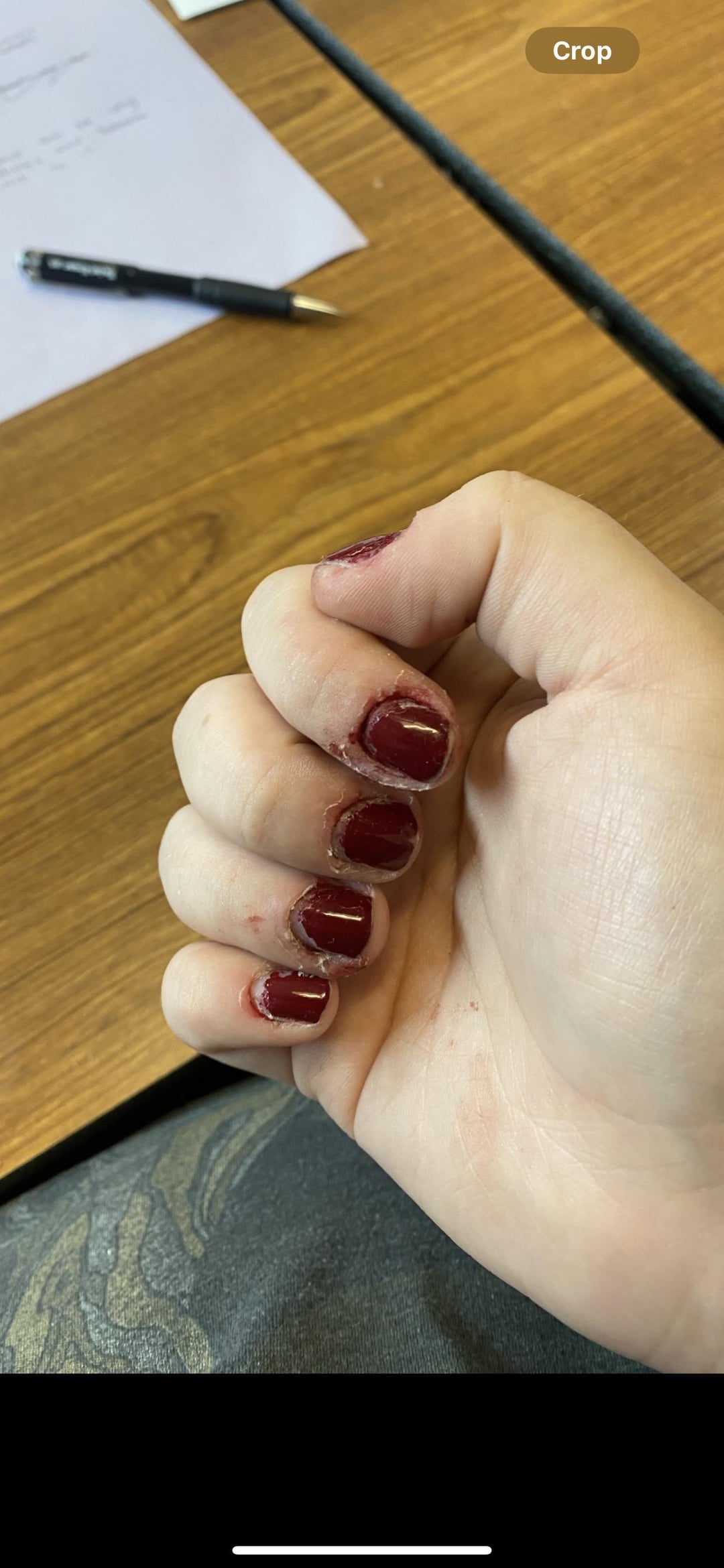 Who knew that a cute customer would stop over a decade of nail picking ...