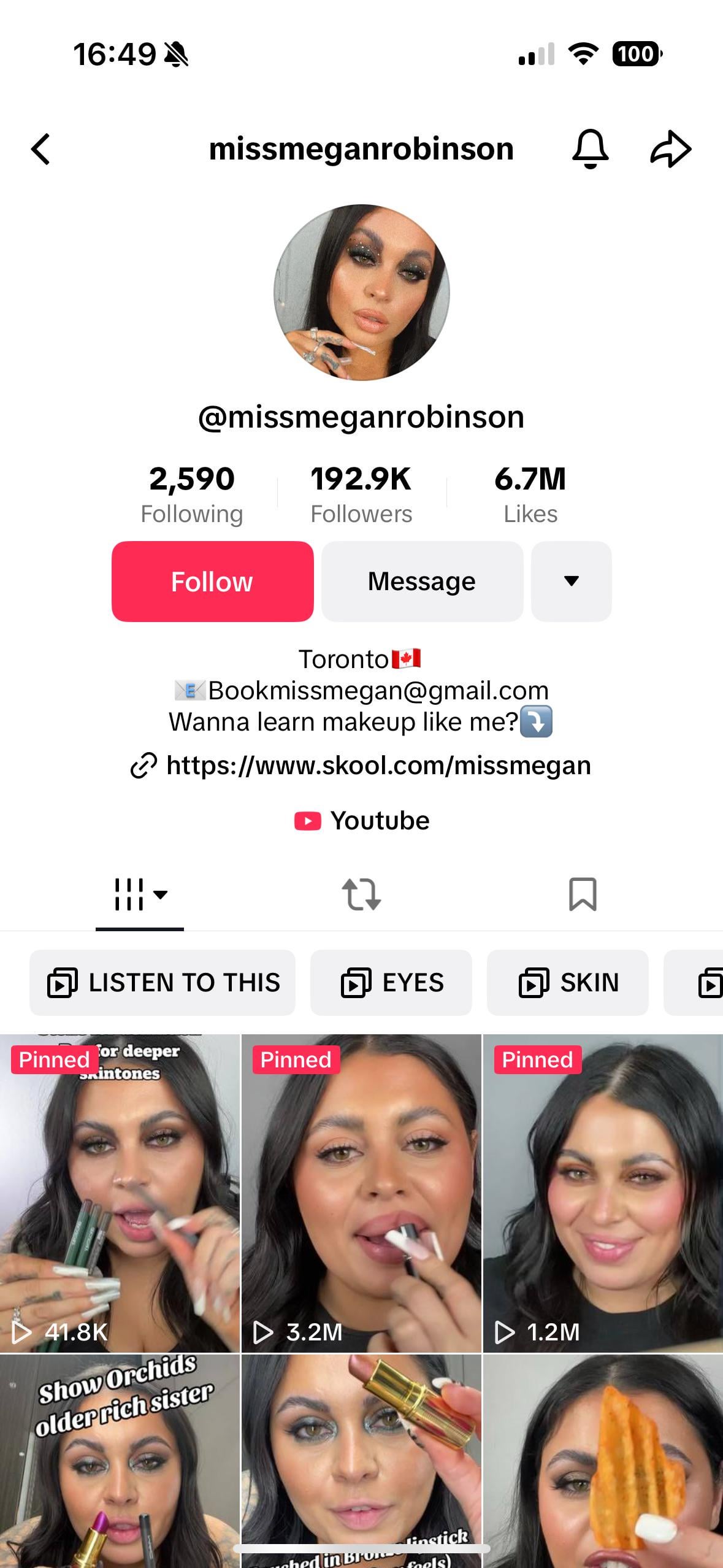 Thoughts on Megan Robinson? – COSMESTIC.COM ~ Beauty, Makup, and Cosmetics