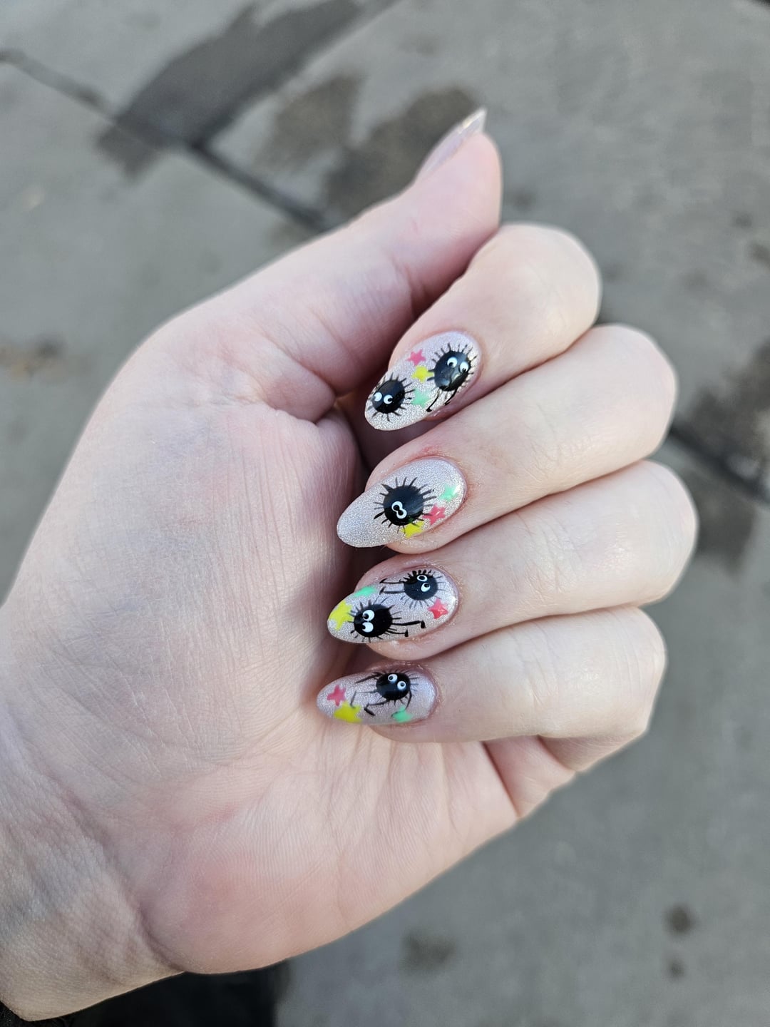 Spirited Away soot sprite nails – COSMESTIC.COM ~ Beauty, Makup, and ...