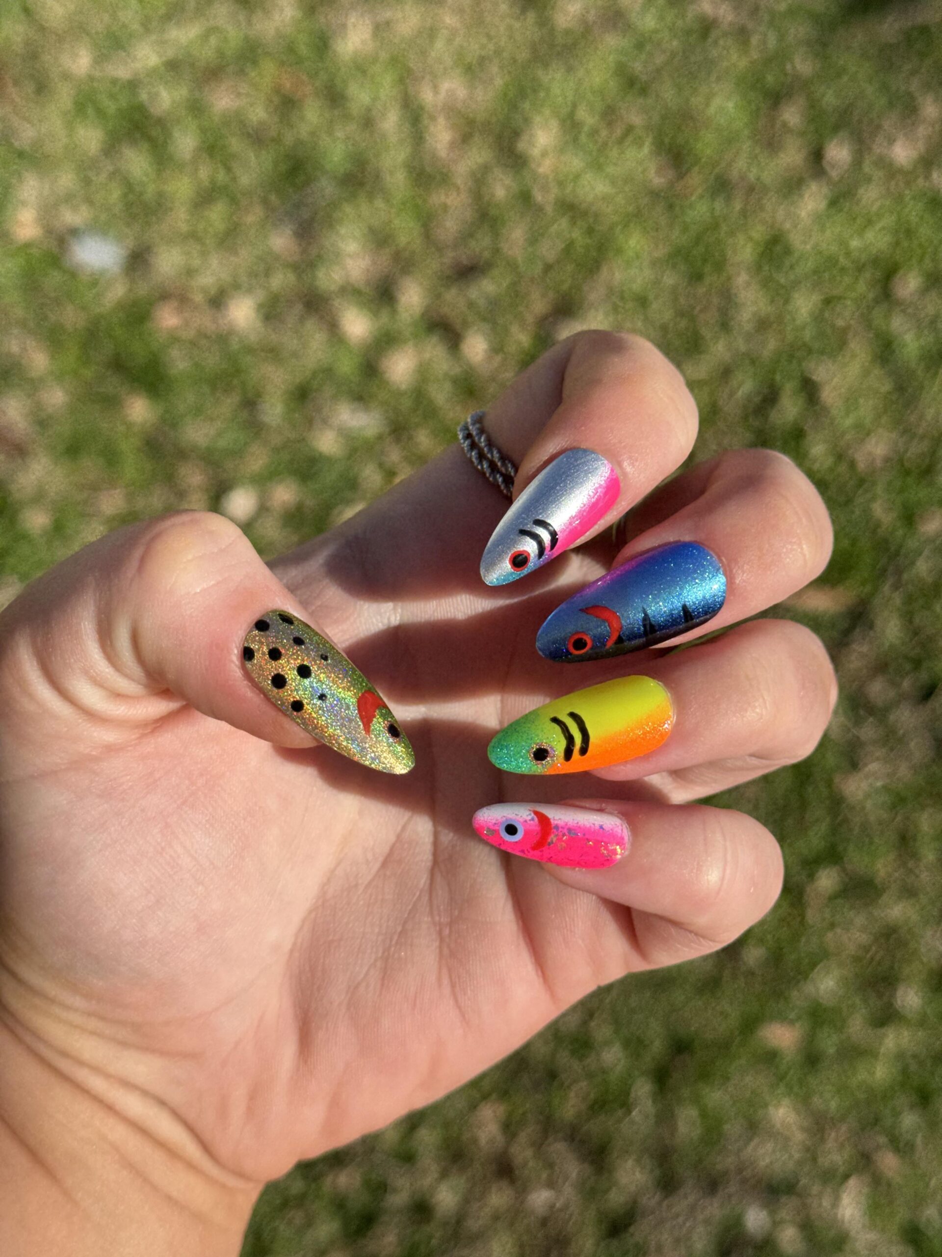 My take on fishing lure nails! – COSMESTIC.COM ~ Beauty, Makup, and ...