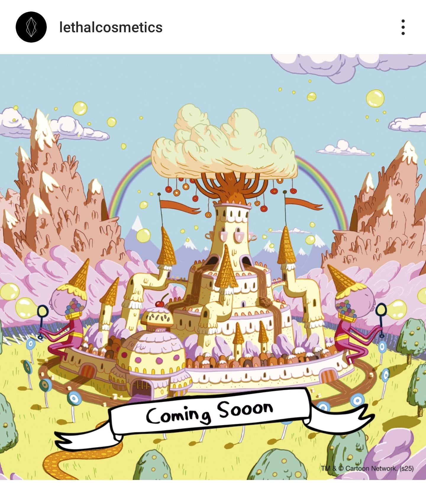 Lethal Cosmetics Adventure Time Collab announced – COSMESTIC.COM ...