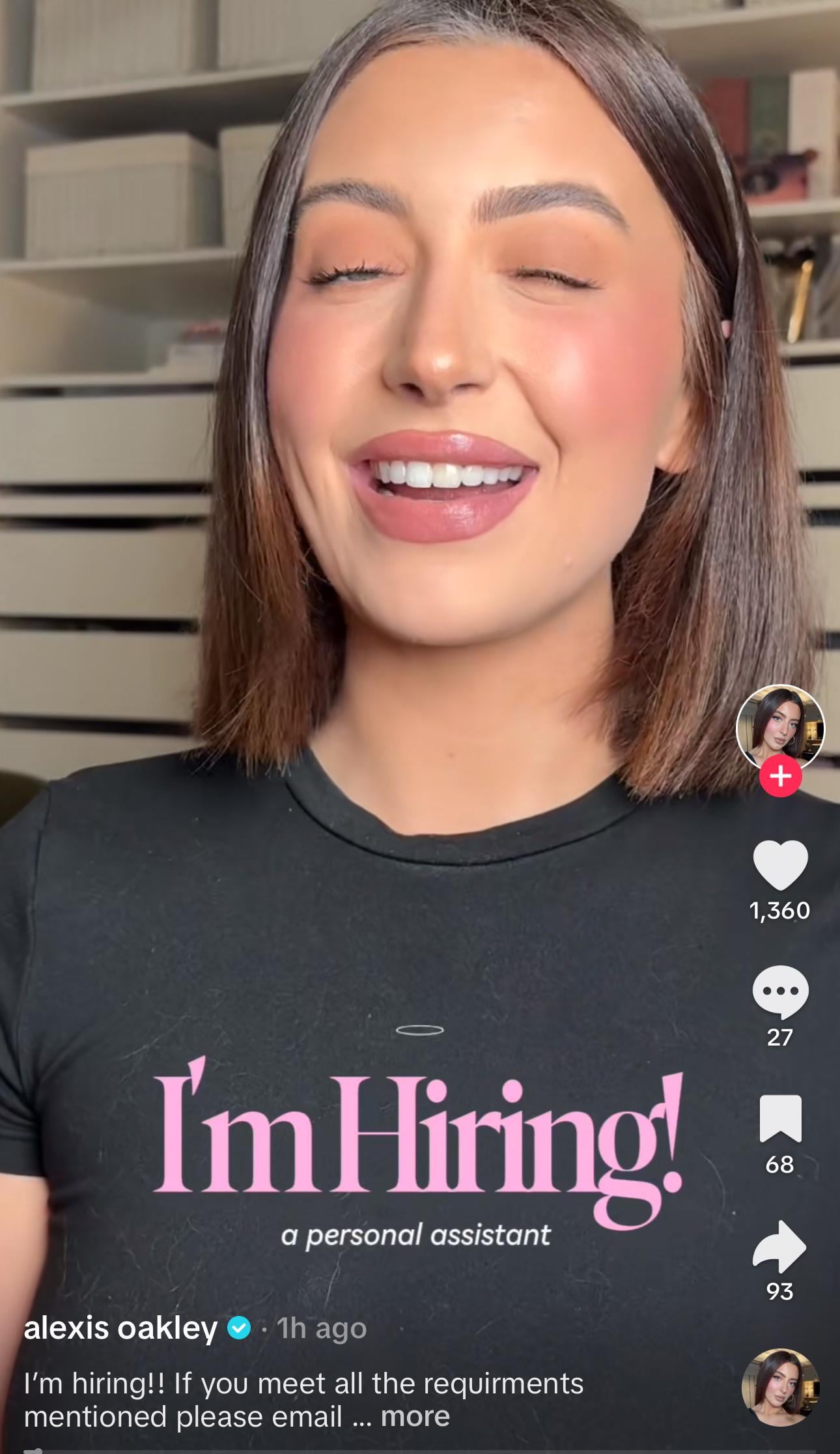 Alexis Oakley job posting with clear age discrimination – COSMESTIC.COM ...