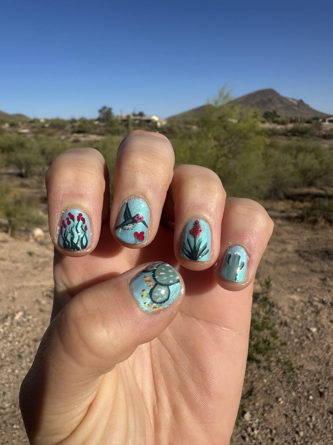 Desert spring nails for spring in the desert – COSMESTIC.COM ~ Beauty ...
