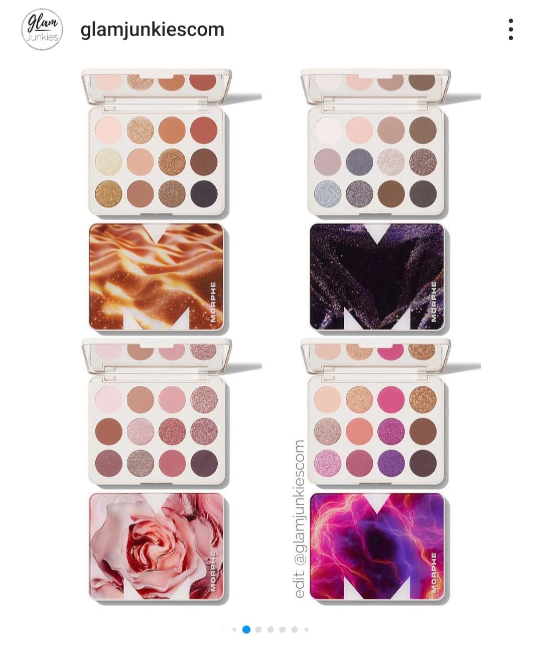 Morphe just released new eyeshadow palettes and I’m positively ...