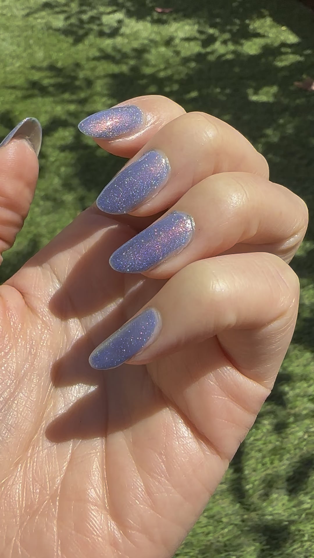 velvet magnetic, holo sparkle AND iridescent shimmer? yes please ...