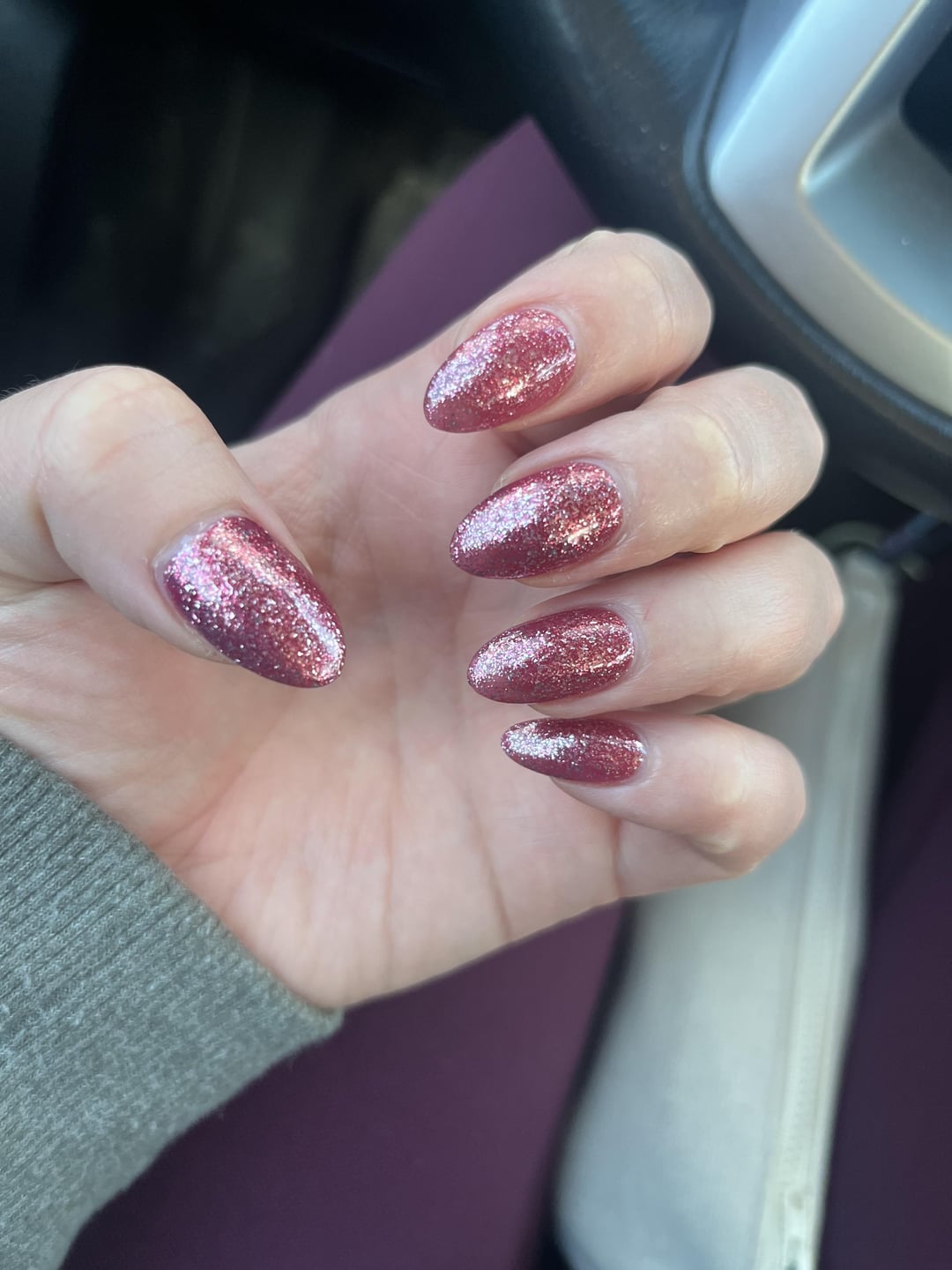 A friend said I don’t do pink enough, so I went with DND gel ‘Hibiscus ...