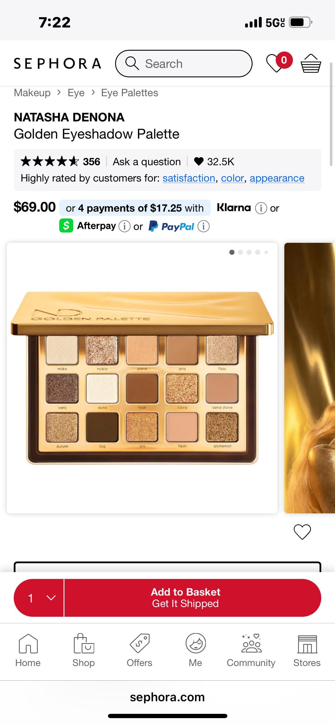 Is the ND gold palette the best palette of all time ? - COSMESTIC.COM ...