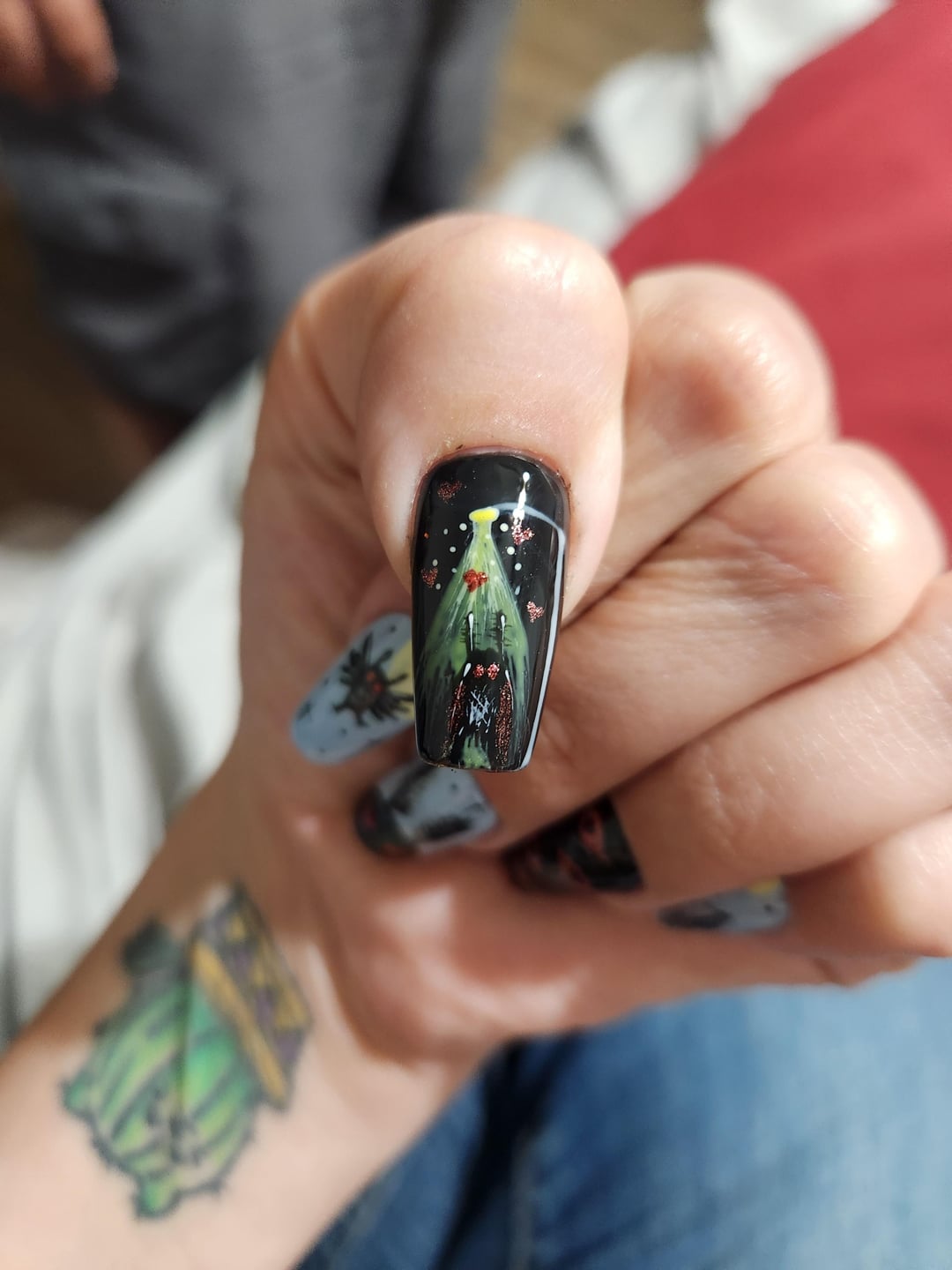 Mothman and SCP Scarlet King Nails – COSMESTIC.COM ~ Beauty, Makup, and ...