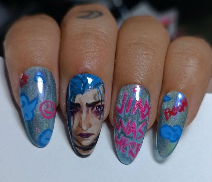 My work of today..JINX NAILS - COSMESTIC.COM ~ Beauty, Makup, and Cosmetics