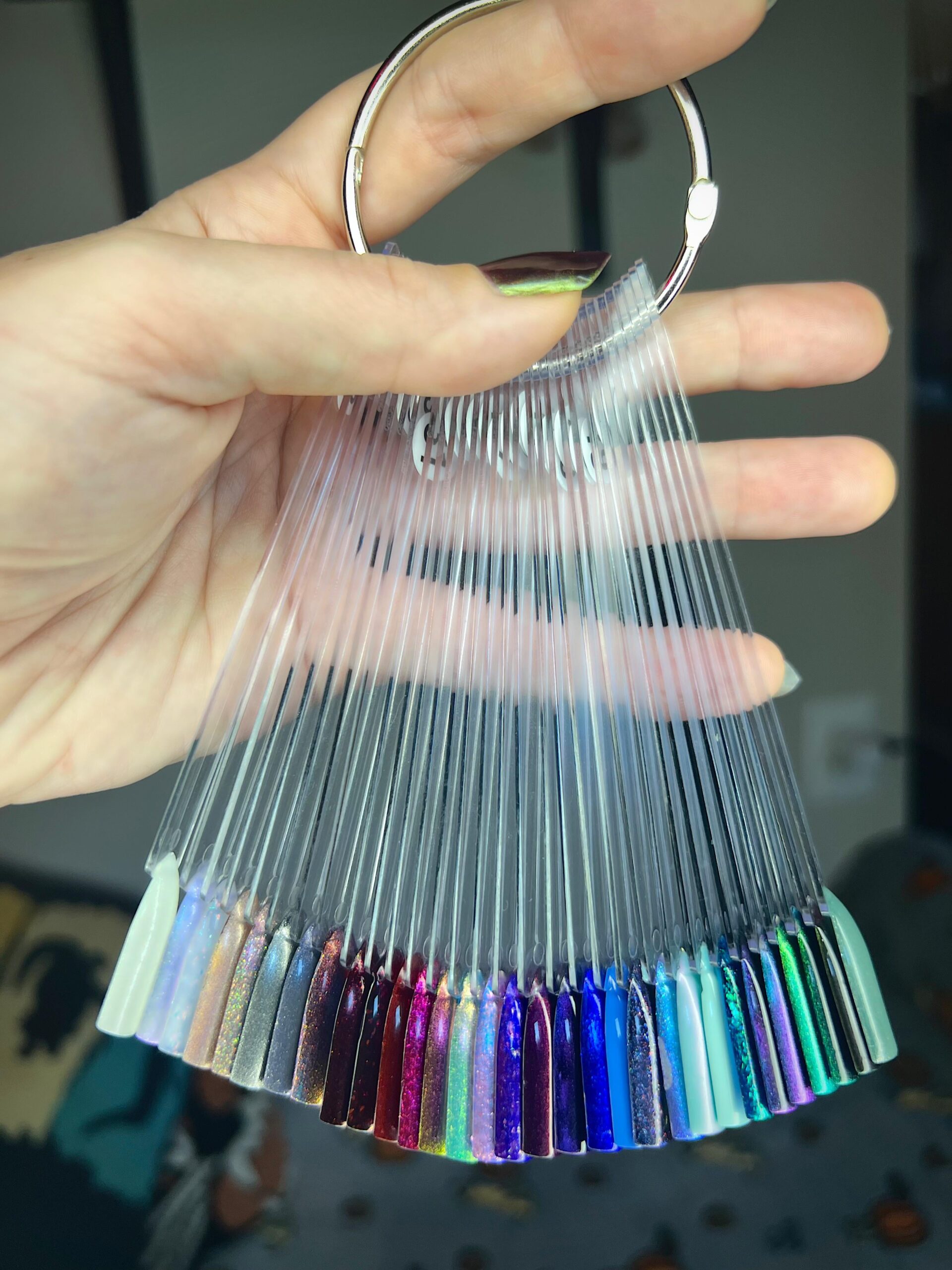 Show me your swatch system! Did not know that swatching my collection ...